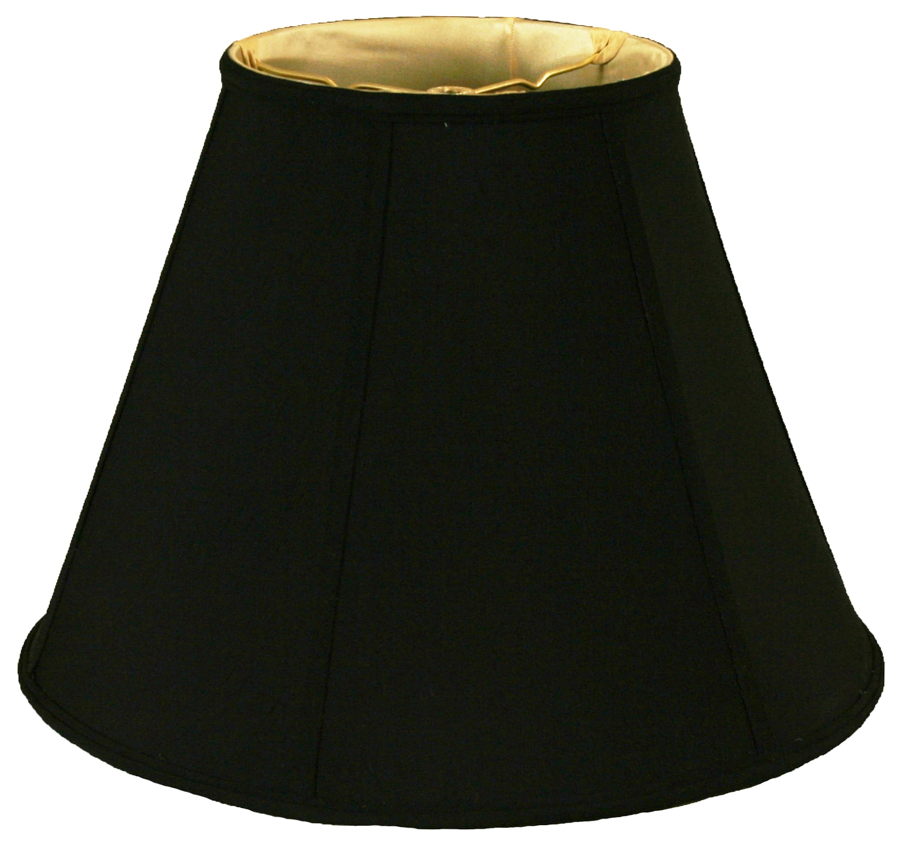 Royal Designs 18" Deep Empire Lamp Shade Black - Walmart.com