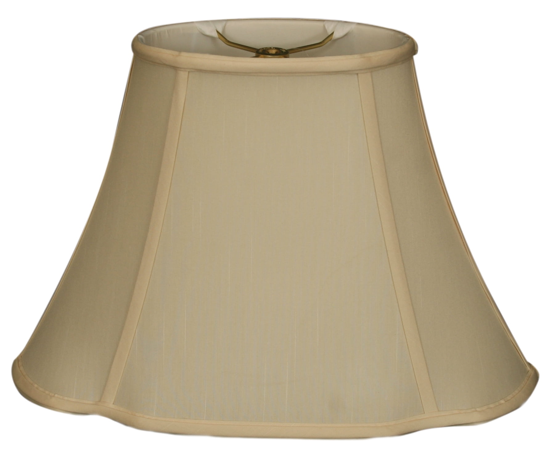 Royal Designs 18" Fancy Oval Lamp Shade Eggshell - Walmart.com