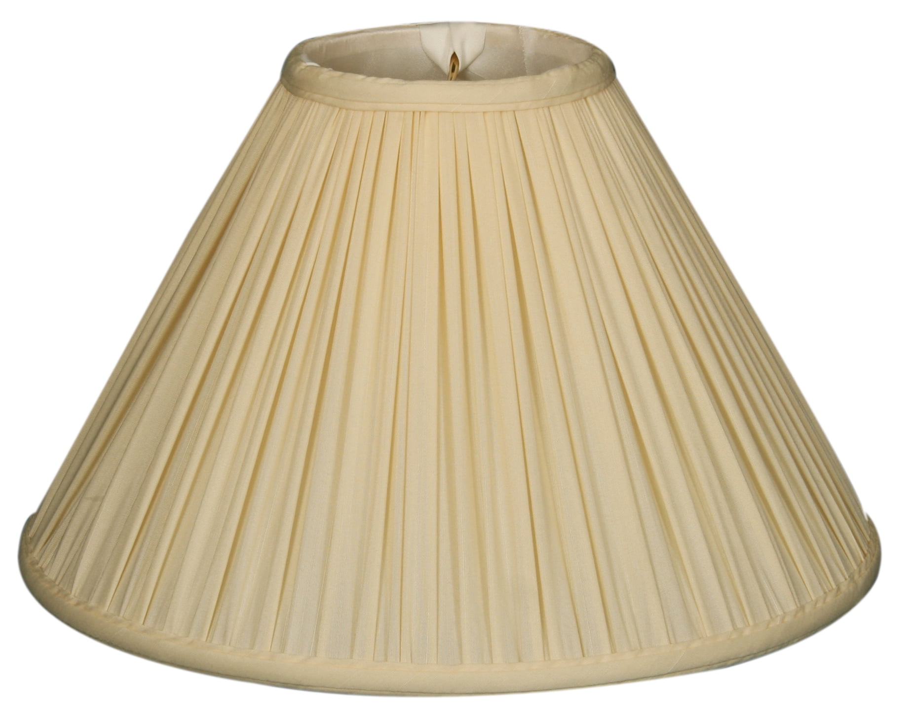 Royal Designs 20" Coolie Empire Gather Pleat Lamp Shade Eggshell ...