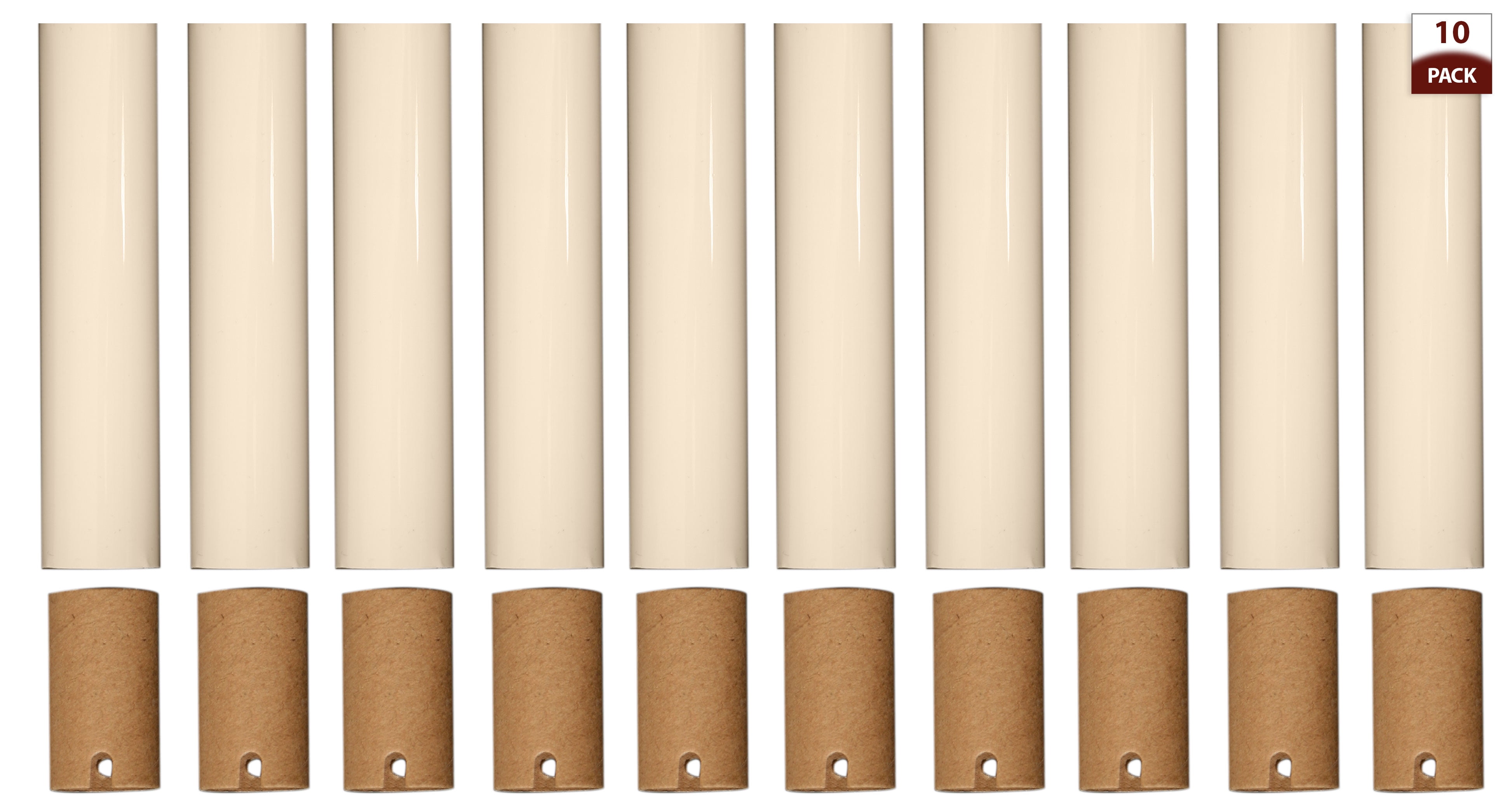 Royal Designs 4 Inch Plastic Candle Cover Sleeves Chandelier Socket ...