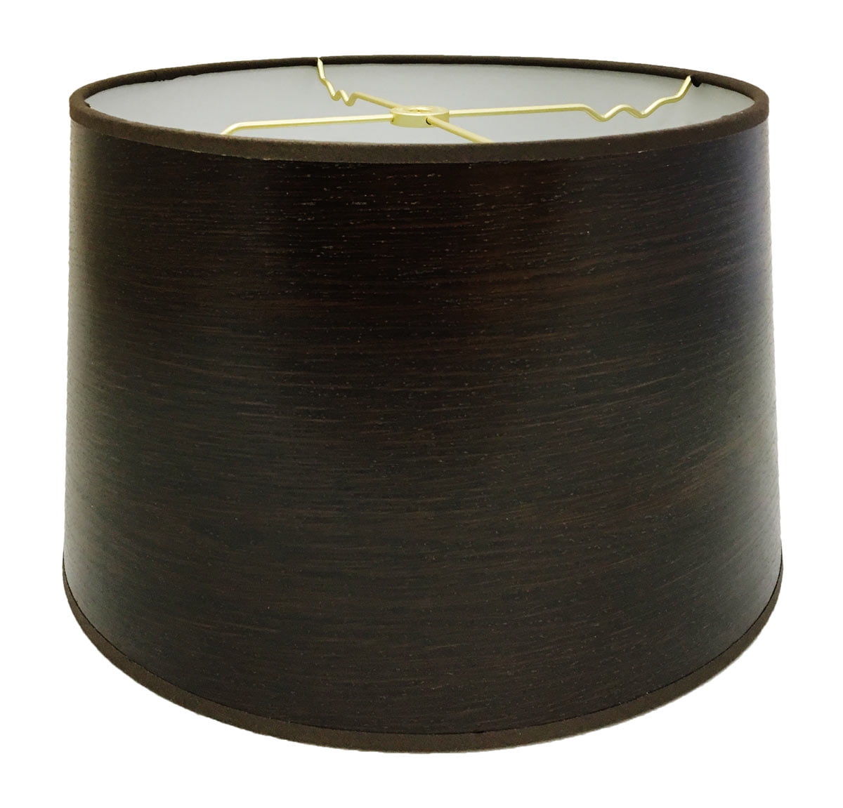 Royal Designs Brown Wood Texture Hardback Lamp Shade, 11 x 12 x 8.5 ...