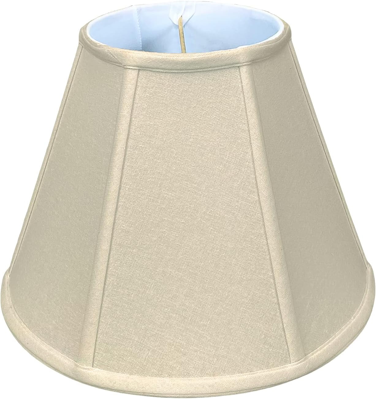 Royal Designs Deep Empire Lamp Shade for UNO Floor Lamp, Linen Beige, 6 ...