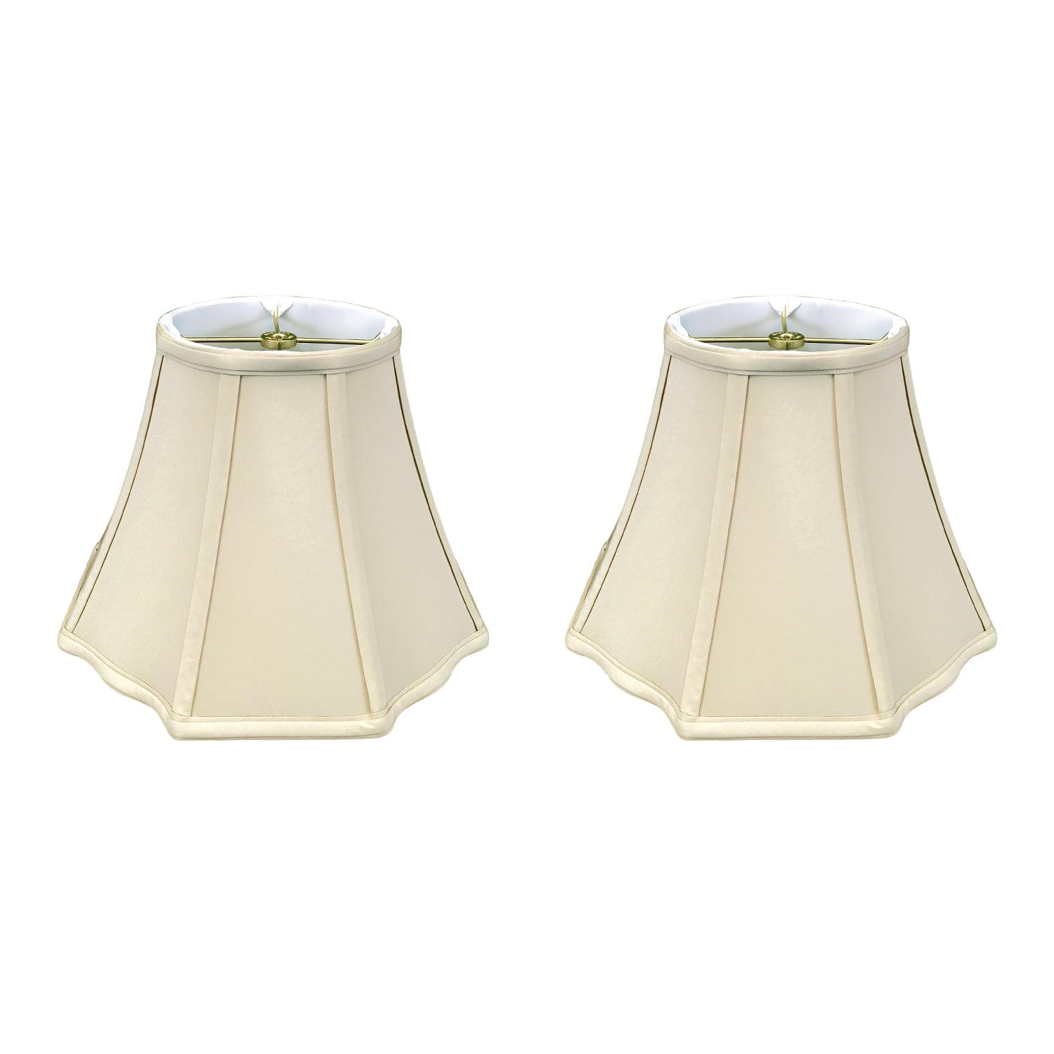Royal Designs Flare Bottom Outside Corner Scalloped Basic Lamp Shade ...