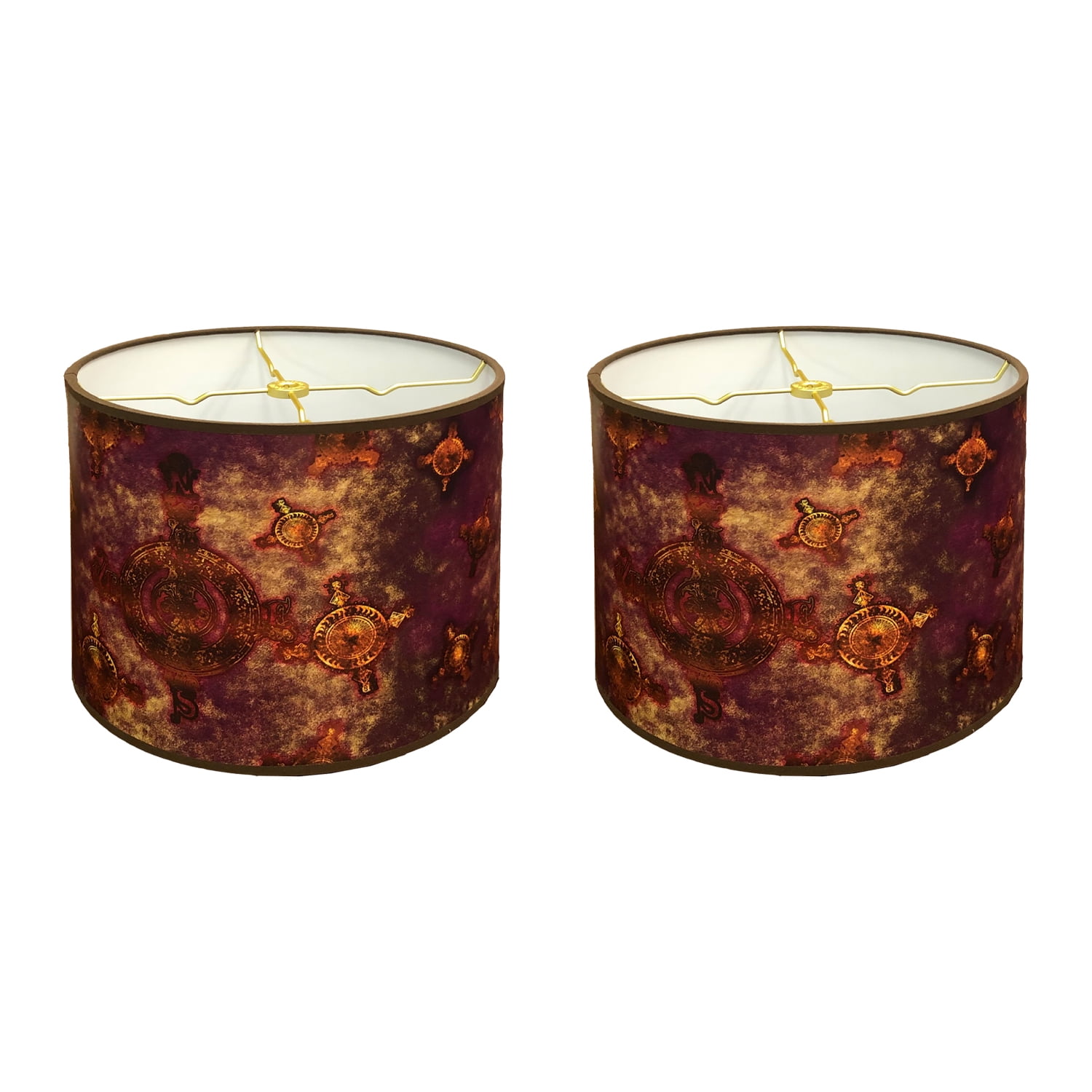 Royal Designs, Inc. Custom Handmade Hardback Shade, 10in, Violet Sky ...