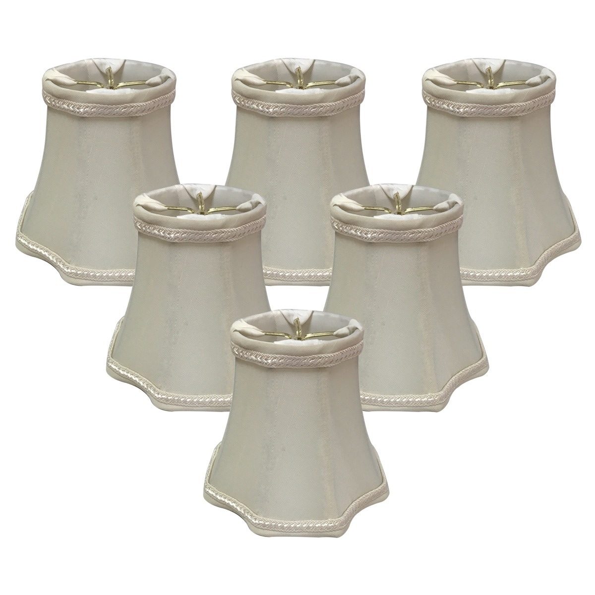 Royal Designs, Inc. Decorative Inverted Corner Trim Bell Chandelier ...