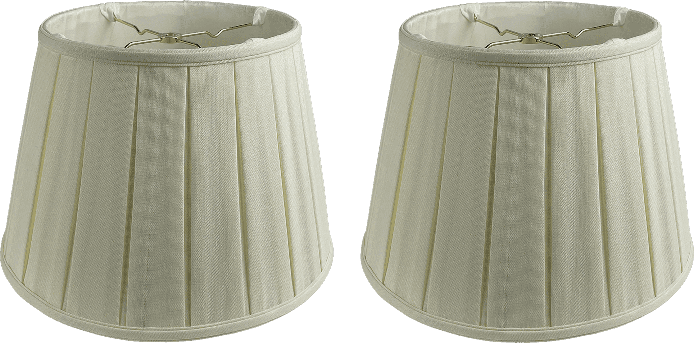 Royal Designs, Inc. Empire English Pleat Lamp Shade, BSO-724-18LNEG-2 ...