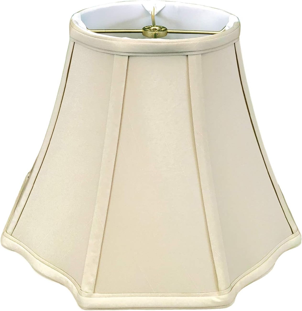 Royal Designs, Inc. Flare Bottom Outside Corner Scallop Lamp Shade, BSO ...