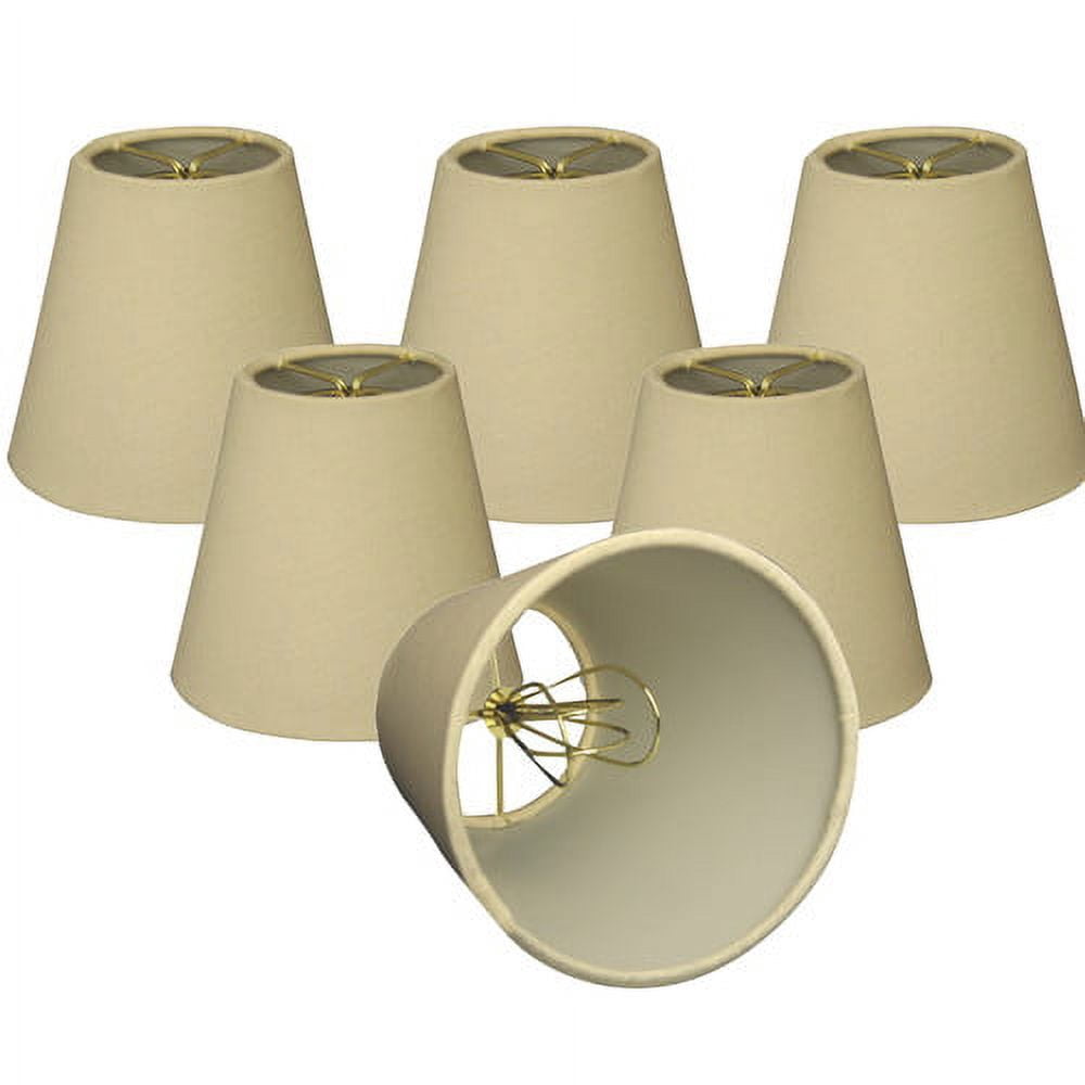 Royal Designs, Inc. Hardback Empire Chandelier Basic Shade CS-924-6LNBG ...