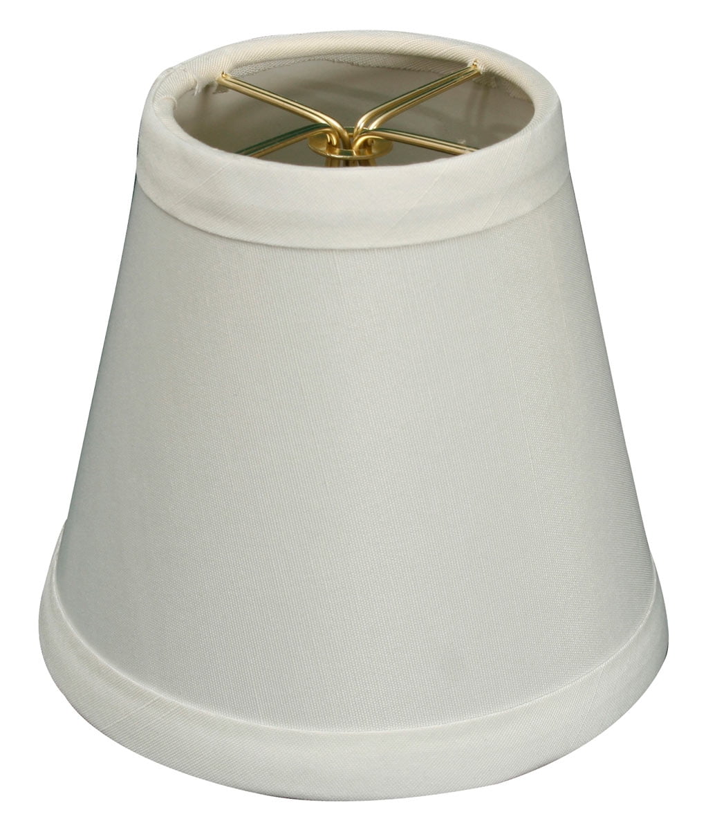 Royal Designs, Inc. Hardback Empire Chandelier Basic Shade CS-981-5WH, White, 3 x 5 x 4.5 ...