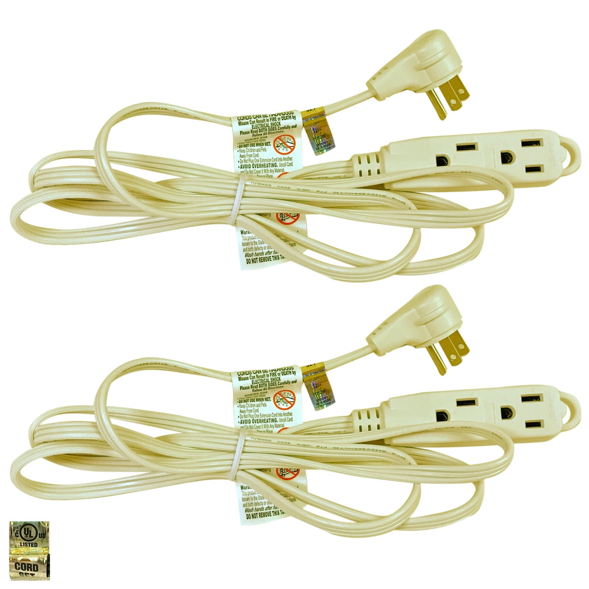 Royal Designs, Inc. Heavy Duty Extension Cord with Indicator light for ...