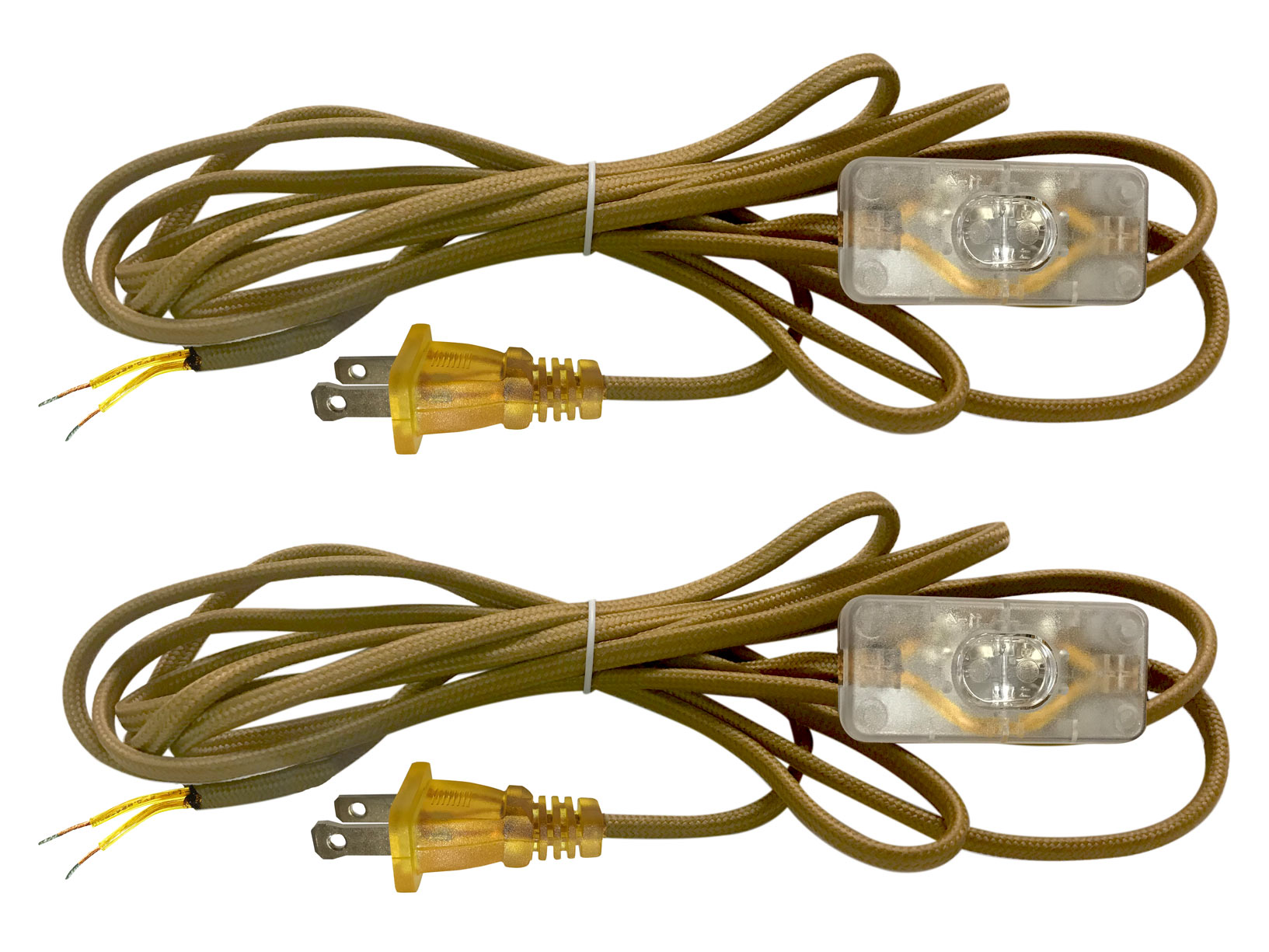 Royal Designs, Inc. Lamp Cord Molded Plug with Rotary Dimmer Switch ...