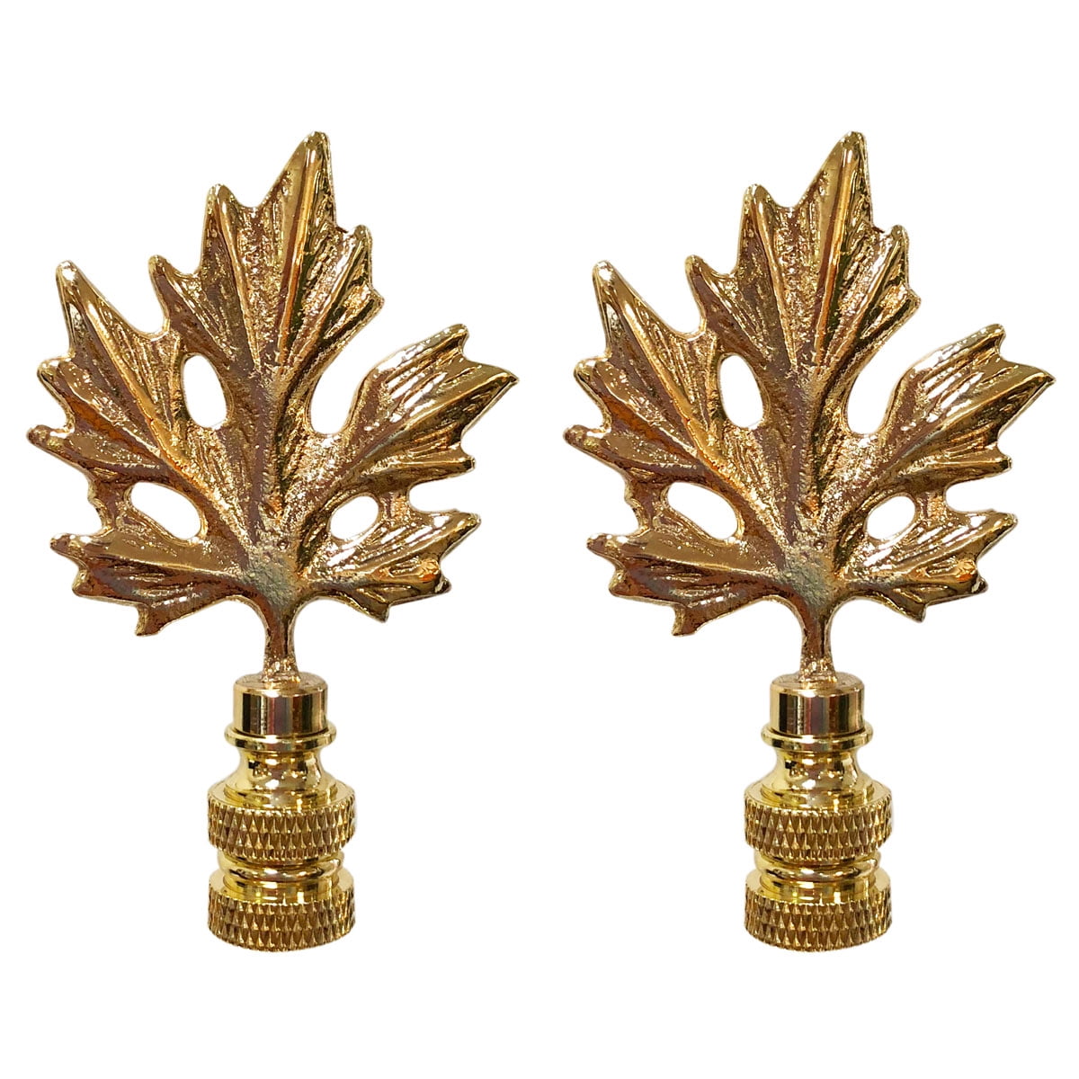Royal Designs, Inc. Maple Leaf Design Lamp Finial for Lamp Shade, F ...