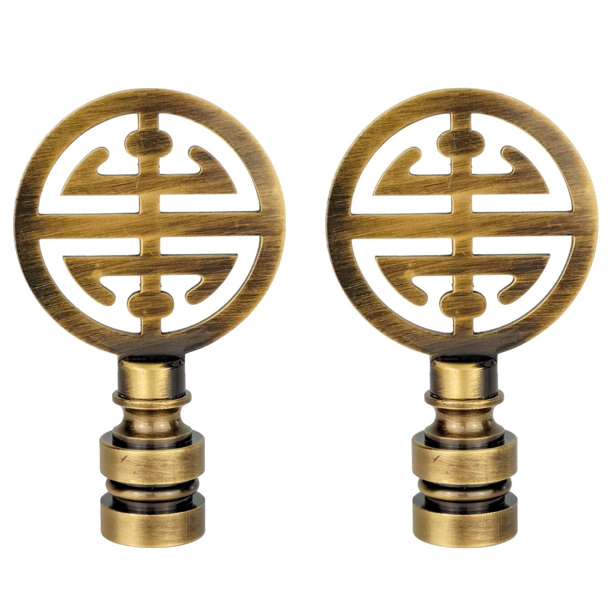 Royal Designs, Inc. Oriental Happiness Symbol Lamp Finial for Lamp ...