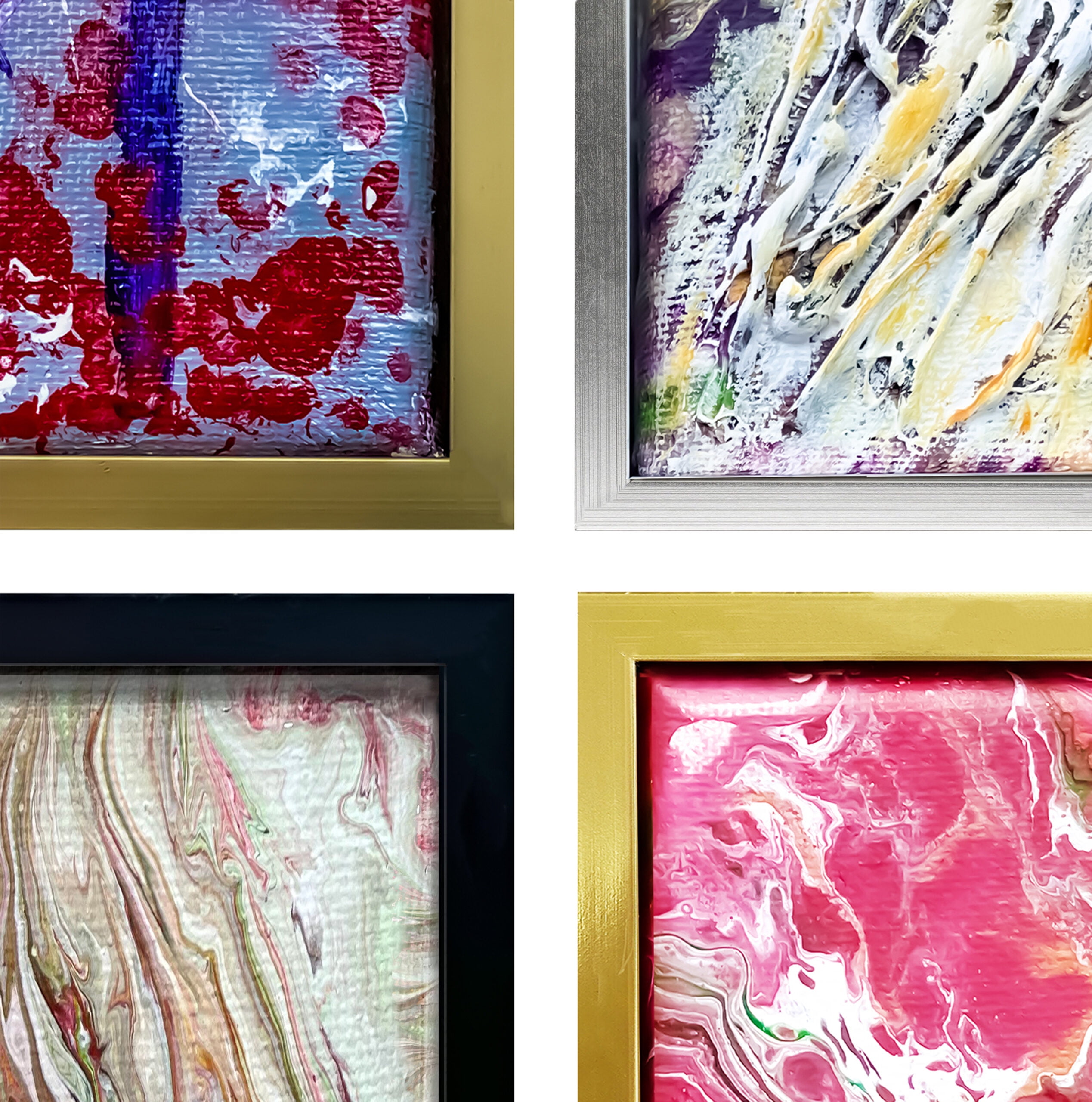 Royal Designs, Inc. Premium Aluminum Floating Canvas Picture Frame, PF ...