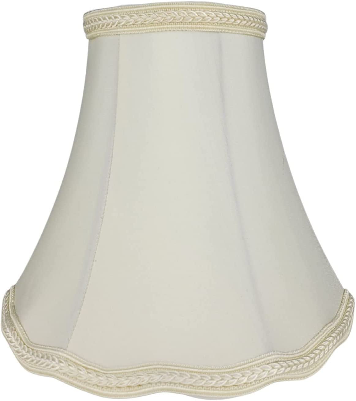 Royal Designs, Inc. Scalloped Bell Designer Lamp Shade, DSO-83-10EG, 5 ...