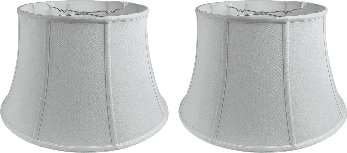 Royal Designs, Inc. Shallow Drum Bell Bouillotte Lamp Shade, BSO-711 ...