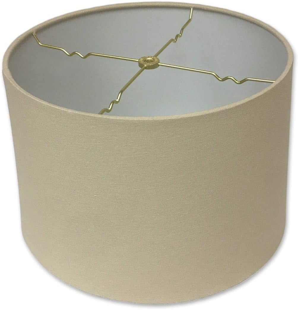 Royal Designs, Inc. Shallow Drum Hardback Lamp Shade, HB-610-14LNBG ...