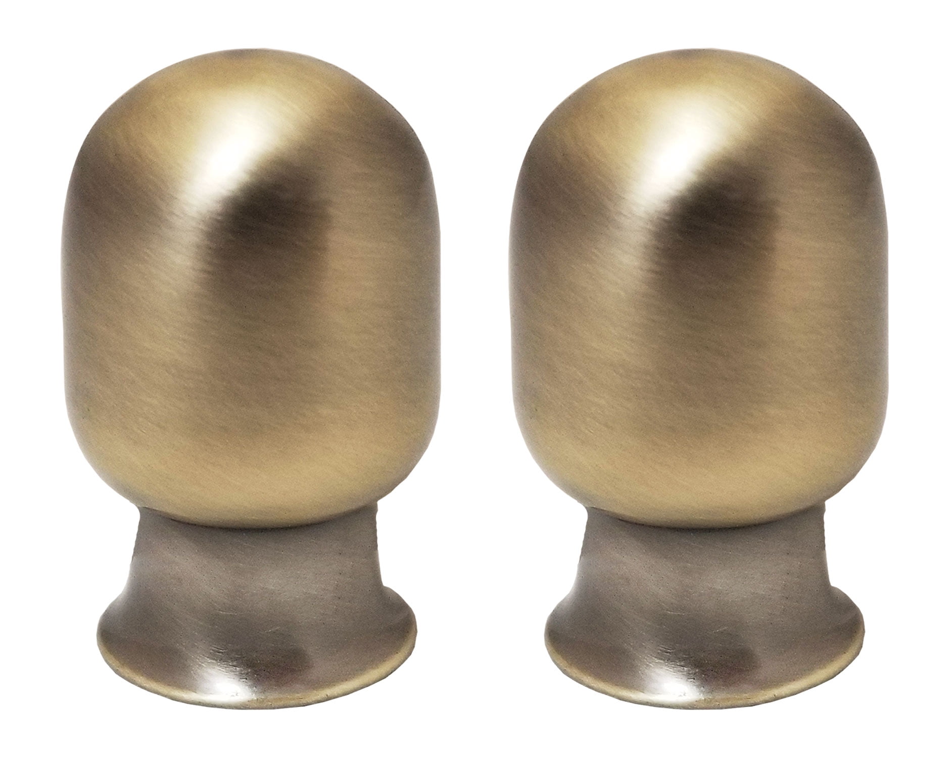 Royal Designs, Inc. Top Rounded Cylindar Antique Brass Lamp Finial, F ...