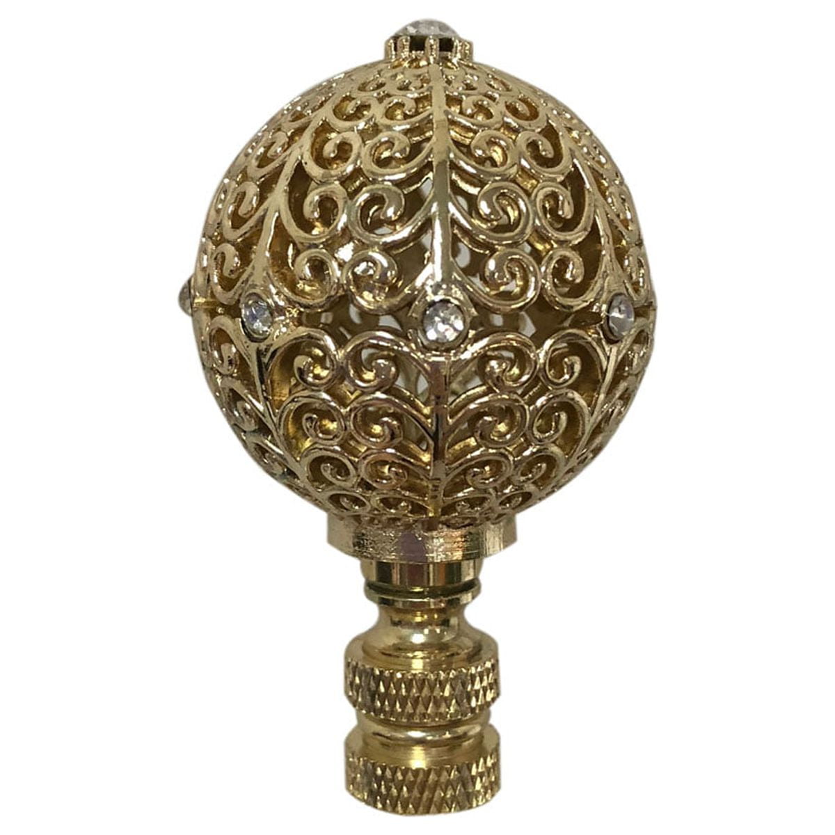 Royal Designs, Inc. Traditional Filigree Globe Crystal Embelishment ...