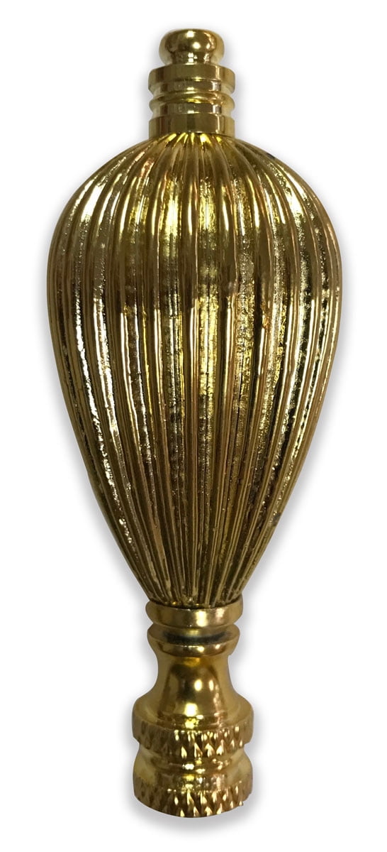 Royal Designs, Inc. Vase Shaped Lamp Finial for Lamp Shade, F-5032PB-1 ...