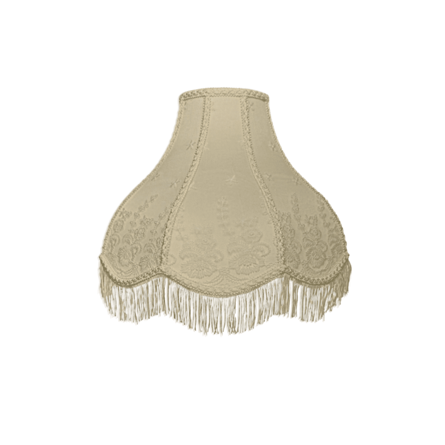 Royal Designs, Inc. Victorian Scalloped Lamp Shade, VS-1001-11BG, 3.5 x ...