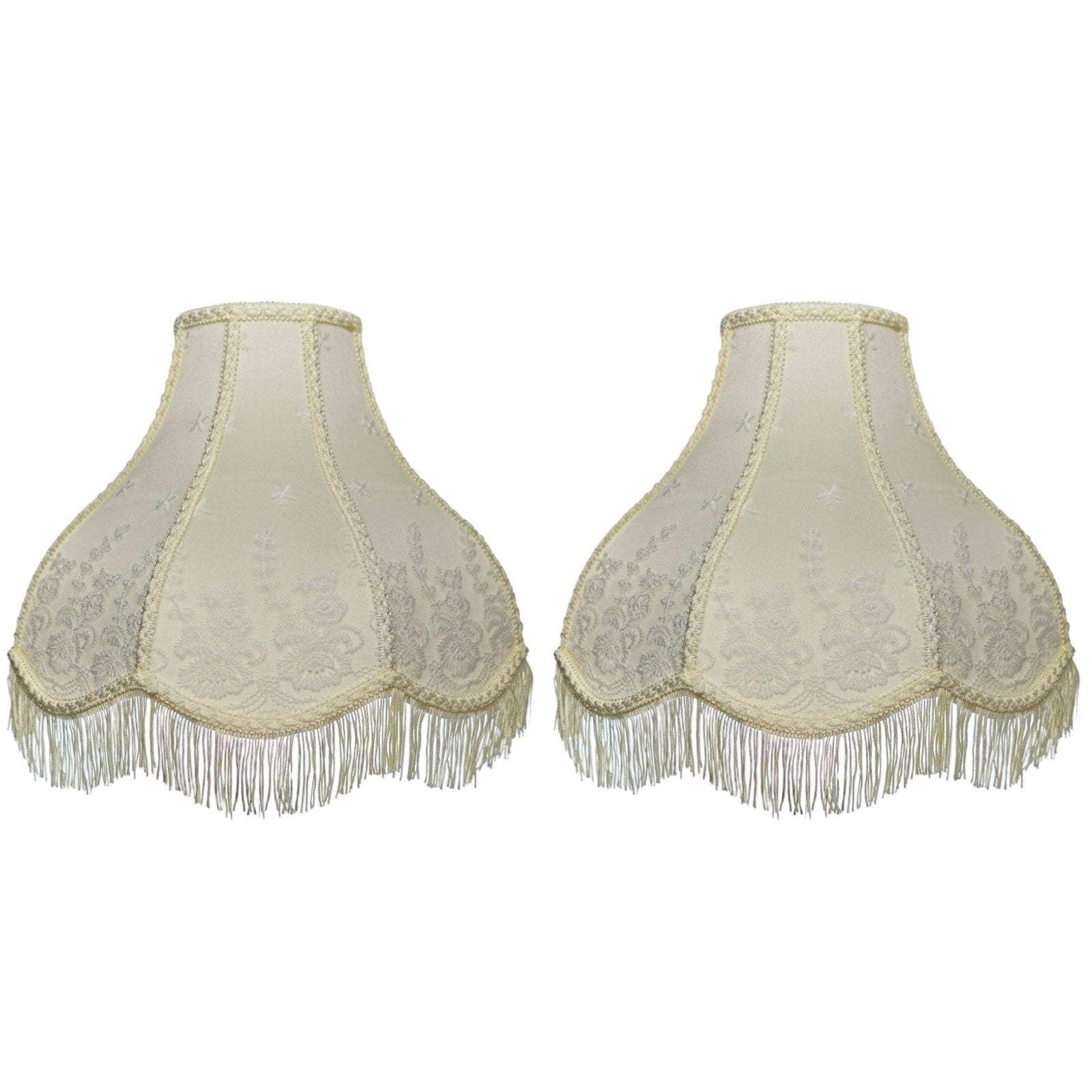 Royal Designs, Inc. Victorian Scalloped Lamp Shade, VS-1001-15EG-2, 5 x ...
