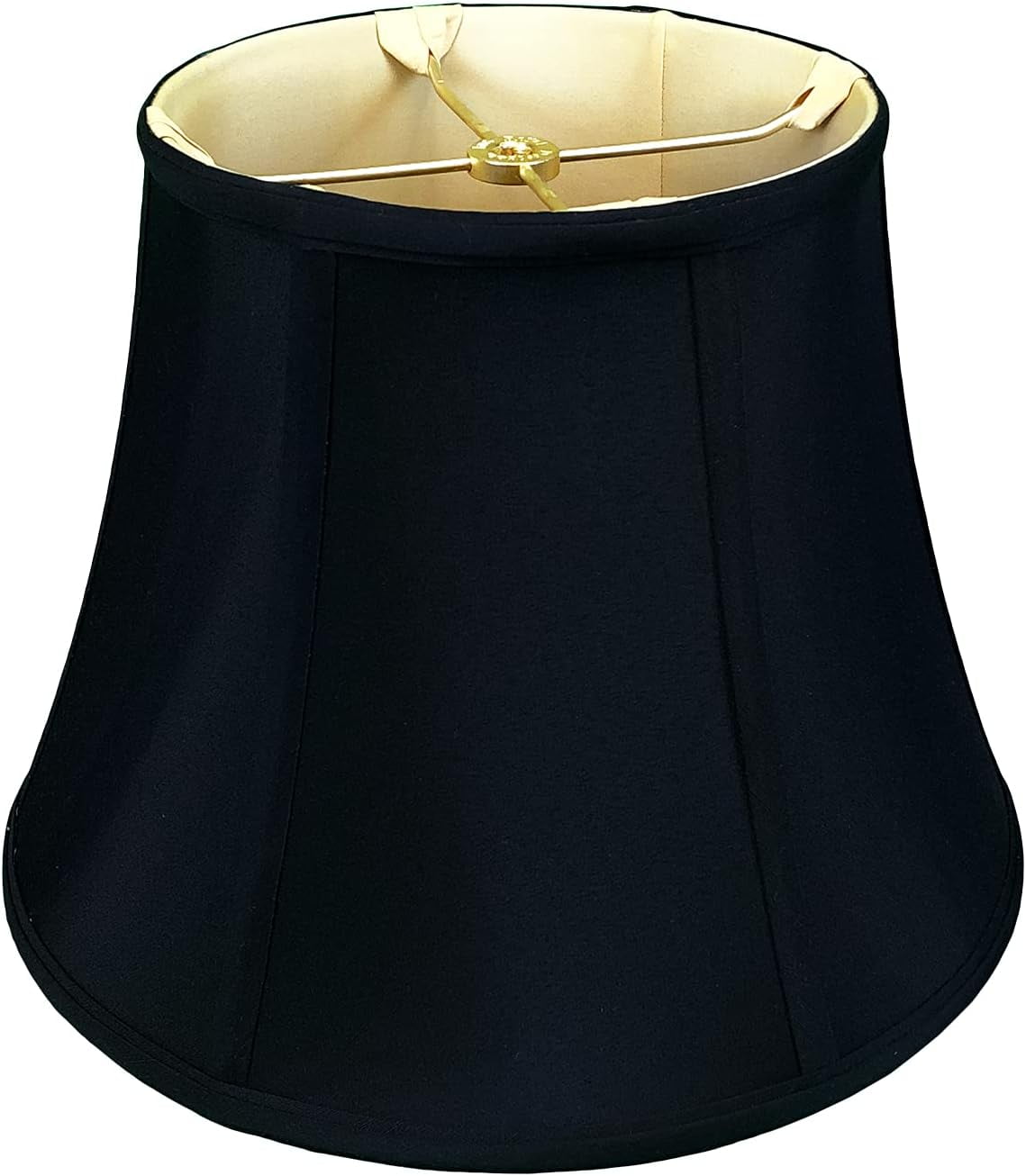 Royal Designs Modified Bell Lamp Shade, Black, 10 X 16 X 12.5 - Walmart.com