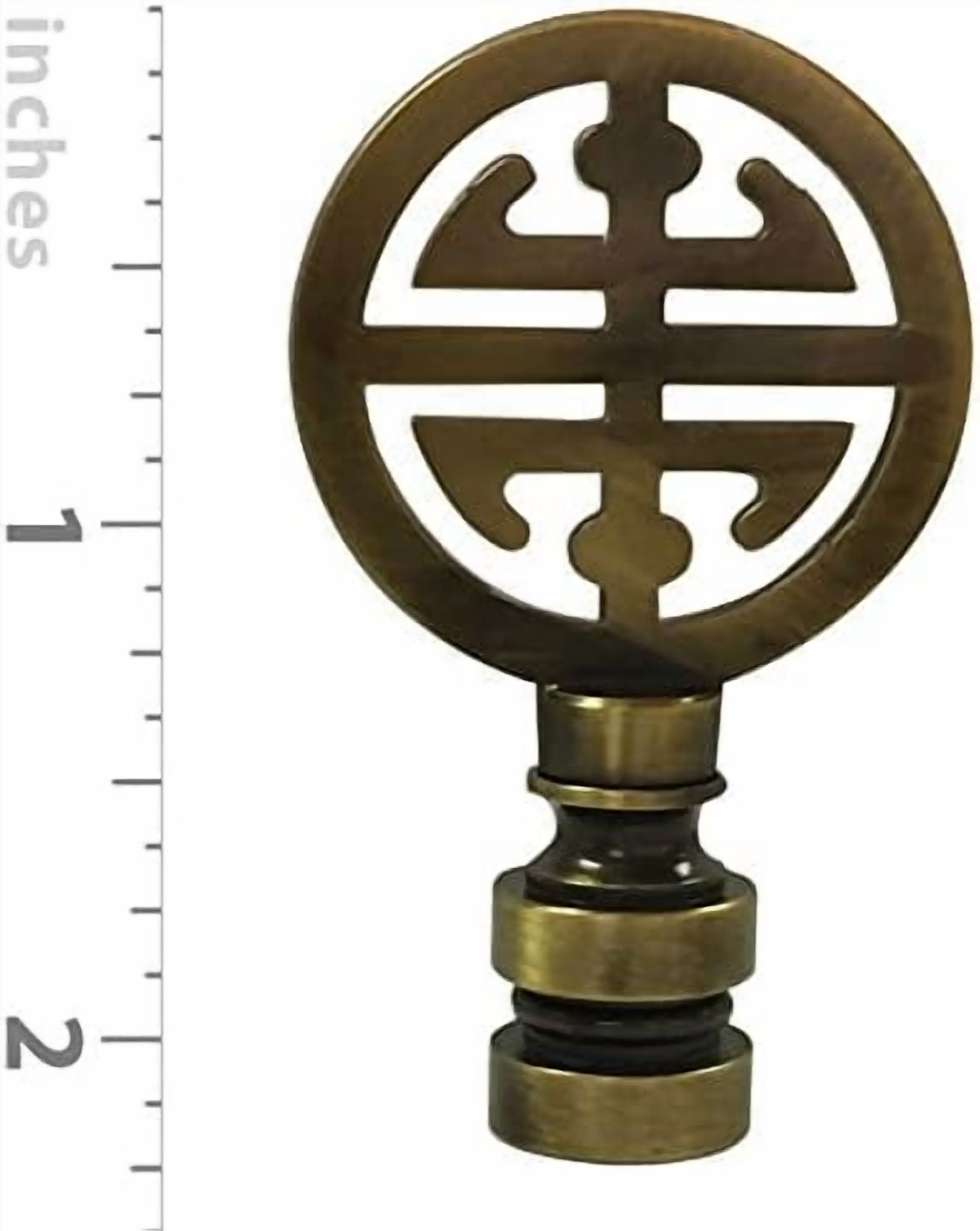 Royal Designs Oriental Happiness Symbol Lamp Finial for Lamp Shade ...