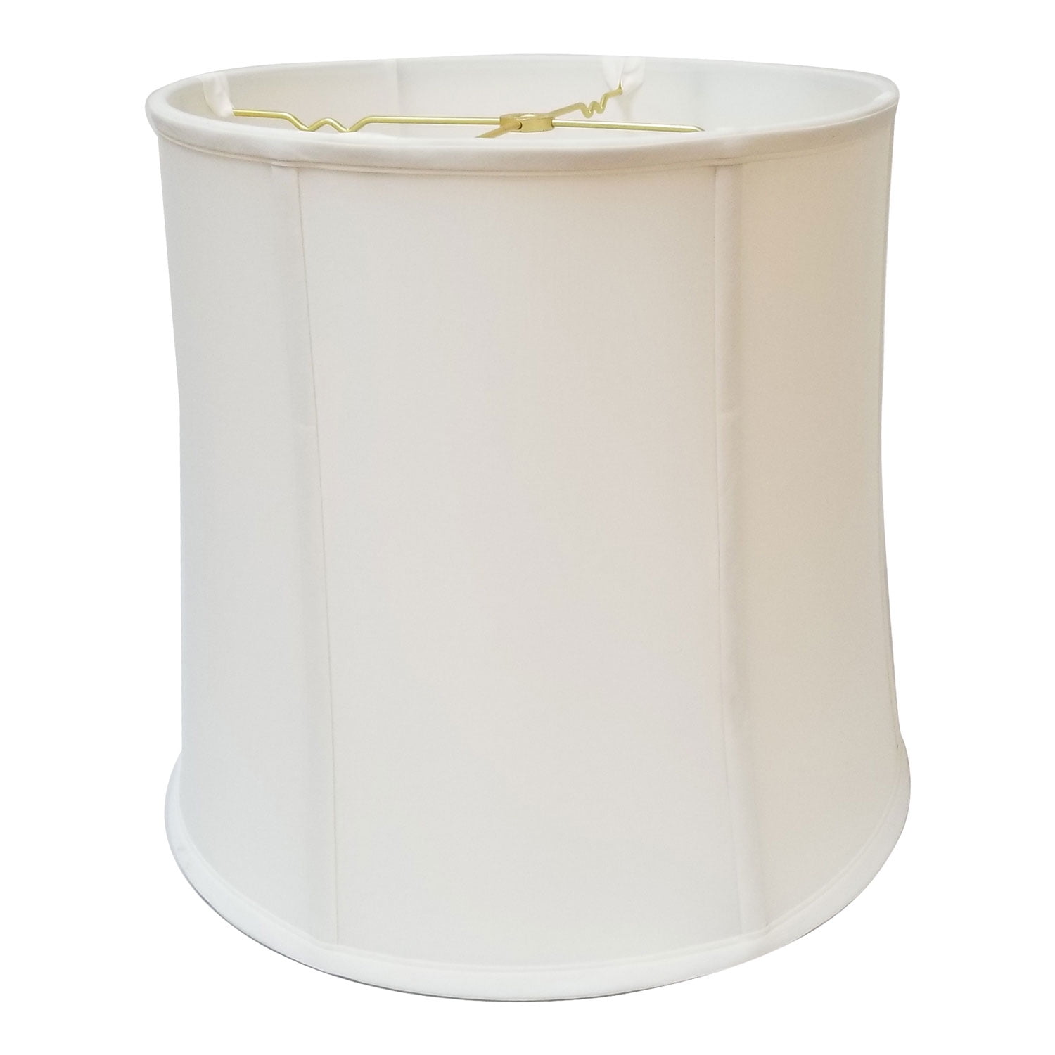 Royal Designs Regal Basic Drum Lamp Shade, White, 13 x 14 x 14, Silk ...