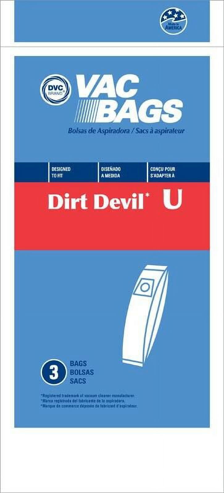 Royal Dirt Devil Type U Ultra Vacuum Cleaner Bags by DVC Made in USA ...