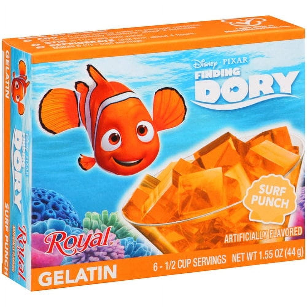 Royal Disney Pixar Finding Dory Surf Punch Gelatin, 1.55 oz - Walmart.com