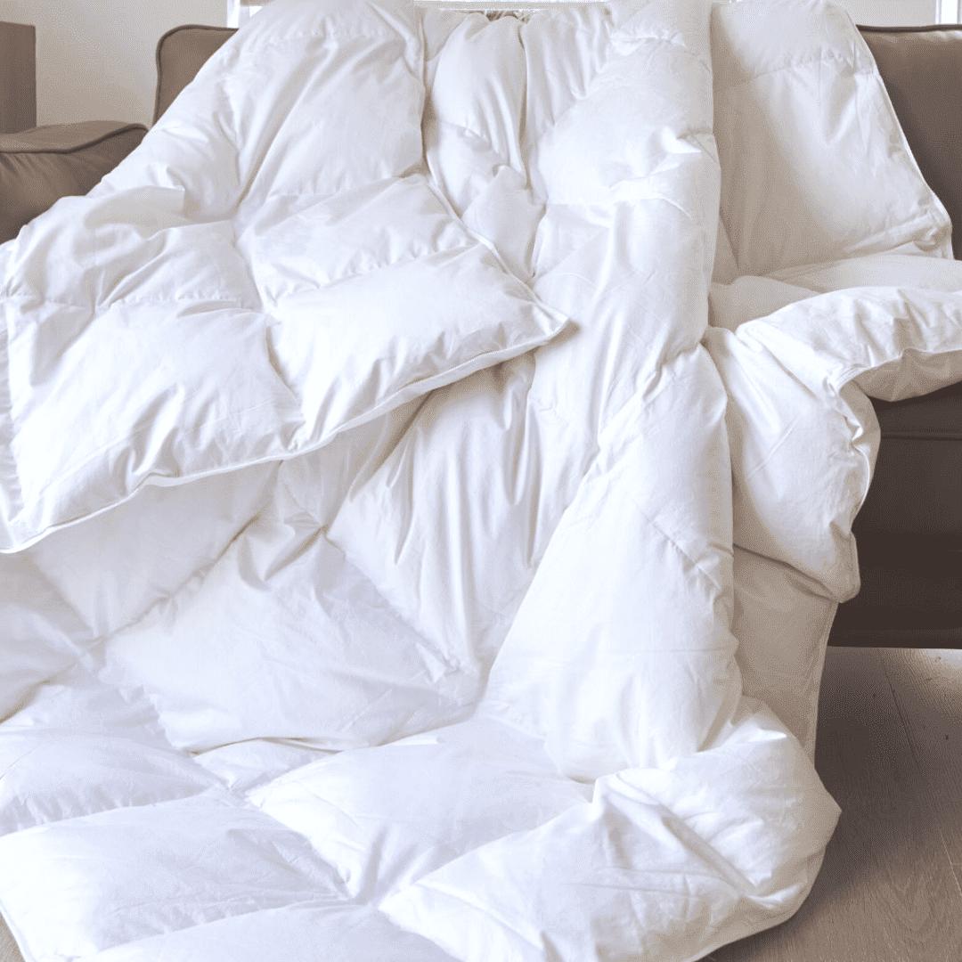 Goose Feather Down Comforter Twin Size, Made in Canada All Season ...