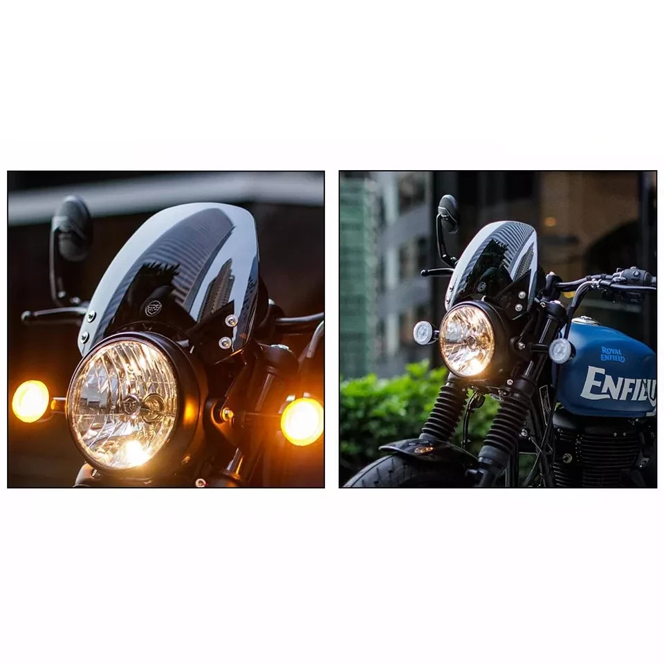 Royal Enfield Hunter Windshield Visor / Tinted Flyscreen - Walmart.com