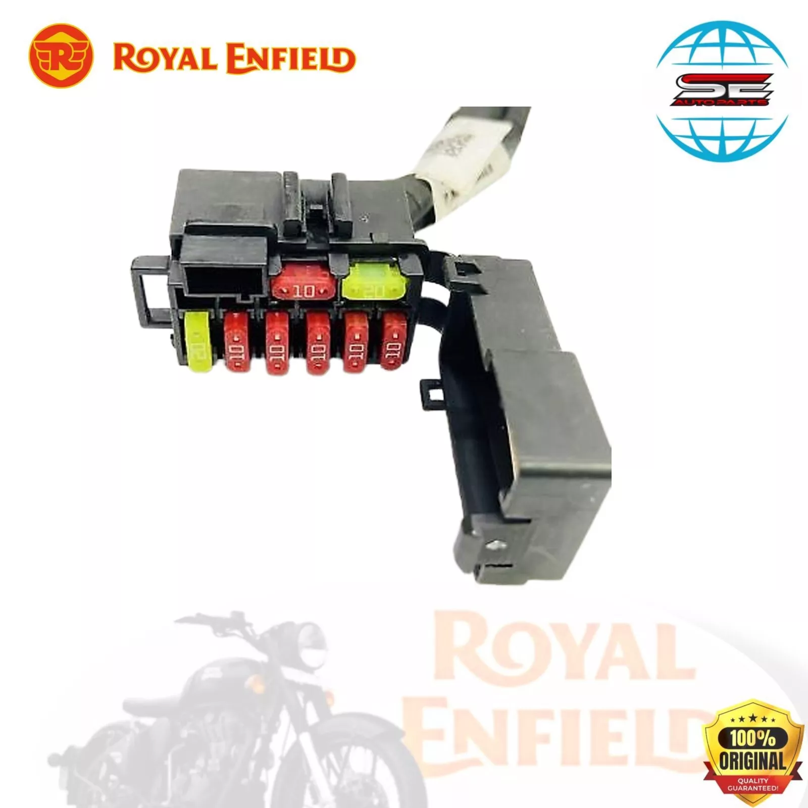 Royal Enfield add on lead fuse box for bullet 500 classic 500 1040622/B ...