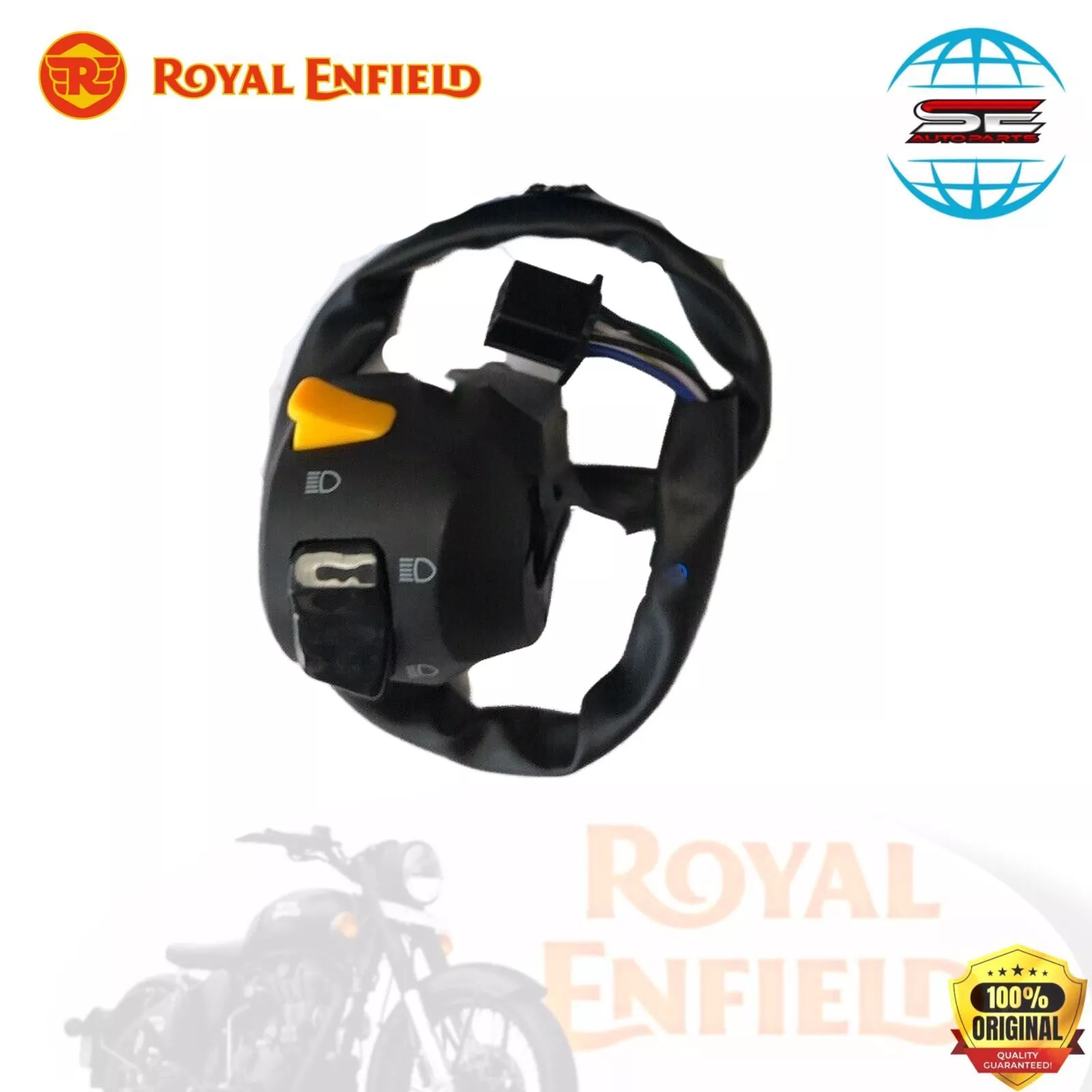 Royal Enfield bullet 500 classic 500 thunderbird X 500 switch module lh ...