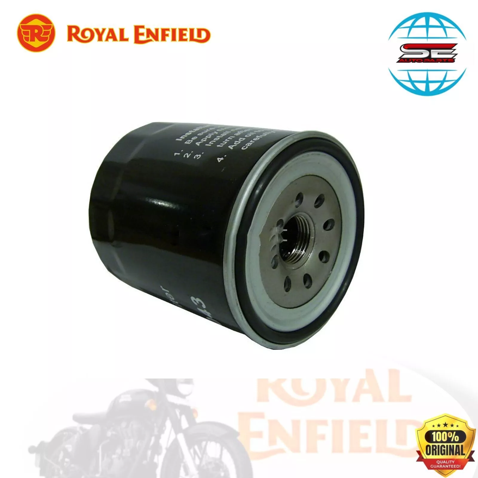 Royal Enfield engine oil filter complete for continental gt 650 ...