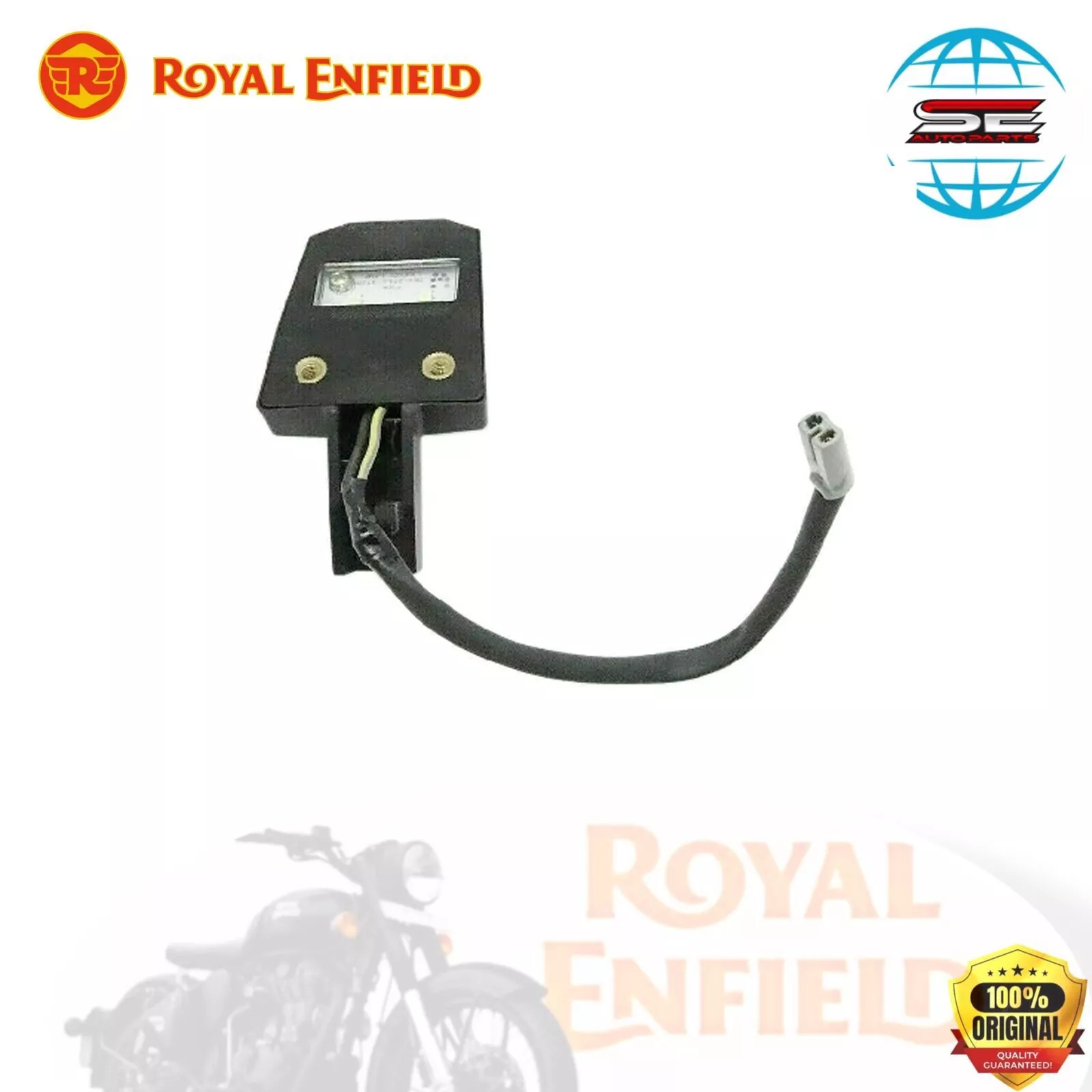 Royal Enfield illuminator assembly - license plate for himalayan ...
