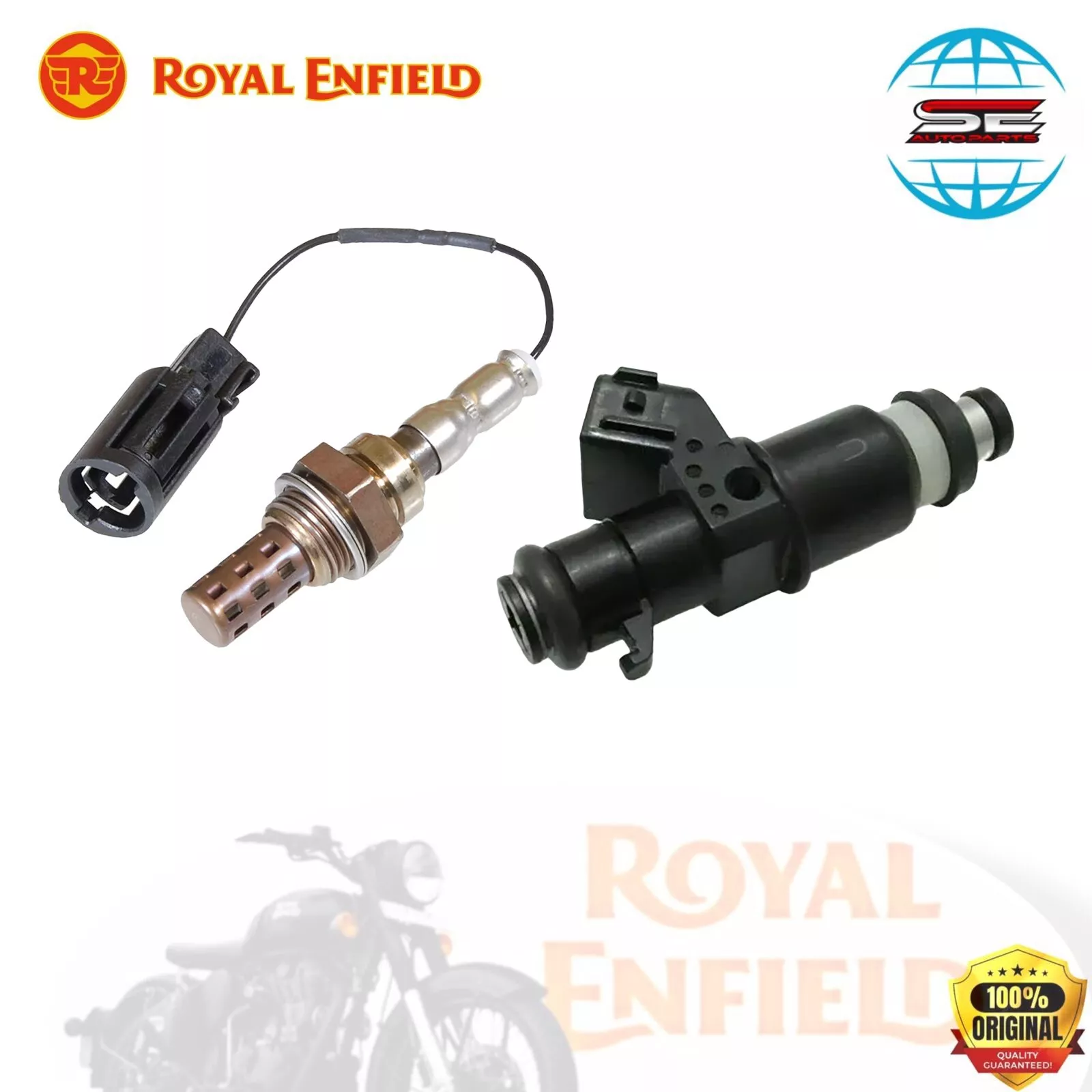 Royal Enfield injector assembly & oxygen sensor heated type for ...
