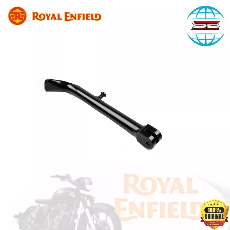 Royal Enfield side stand assembly-black for bullet 350 (592287/A ...