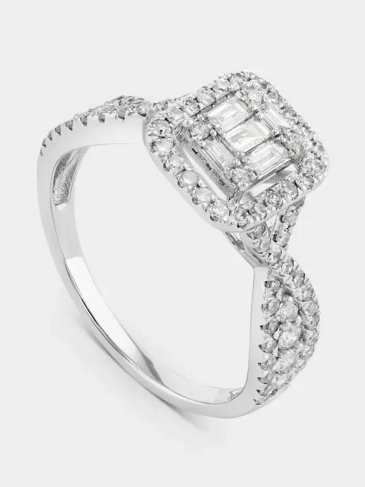 Royal Engagement Ring 2 Carat Moissanite Diamond Twisted Ring Special ...