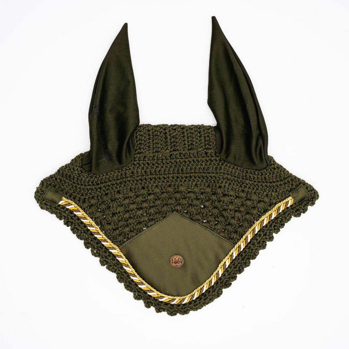 Royal Equestrian Premium Ear Bonnet Olive Full - Walmart.com