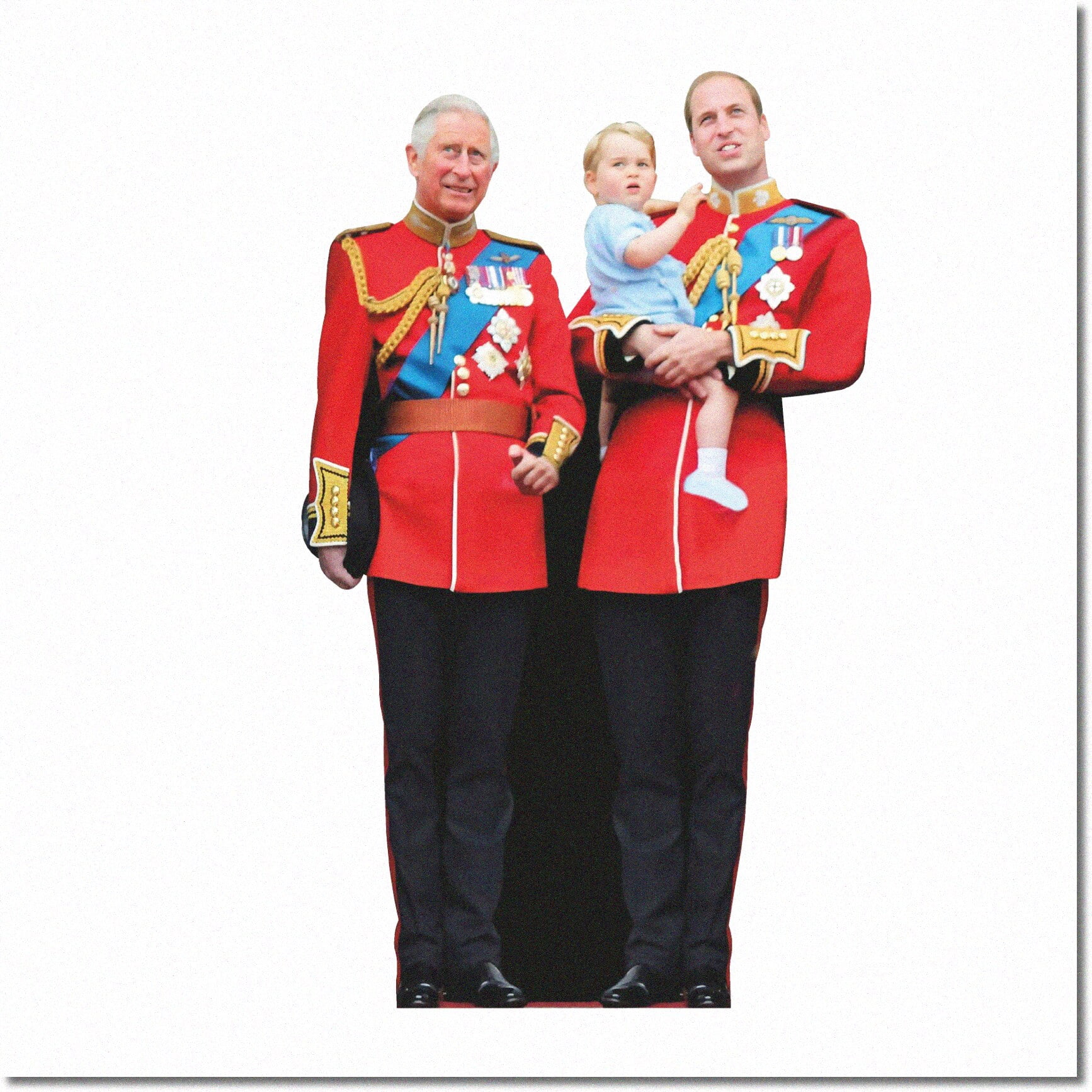 Royal Family Life-Size Cardboard Cutout Standee Standup - Walmart ...
