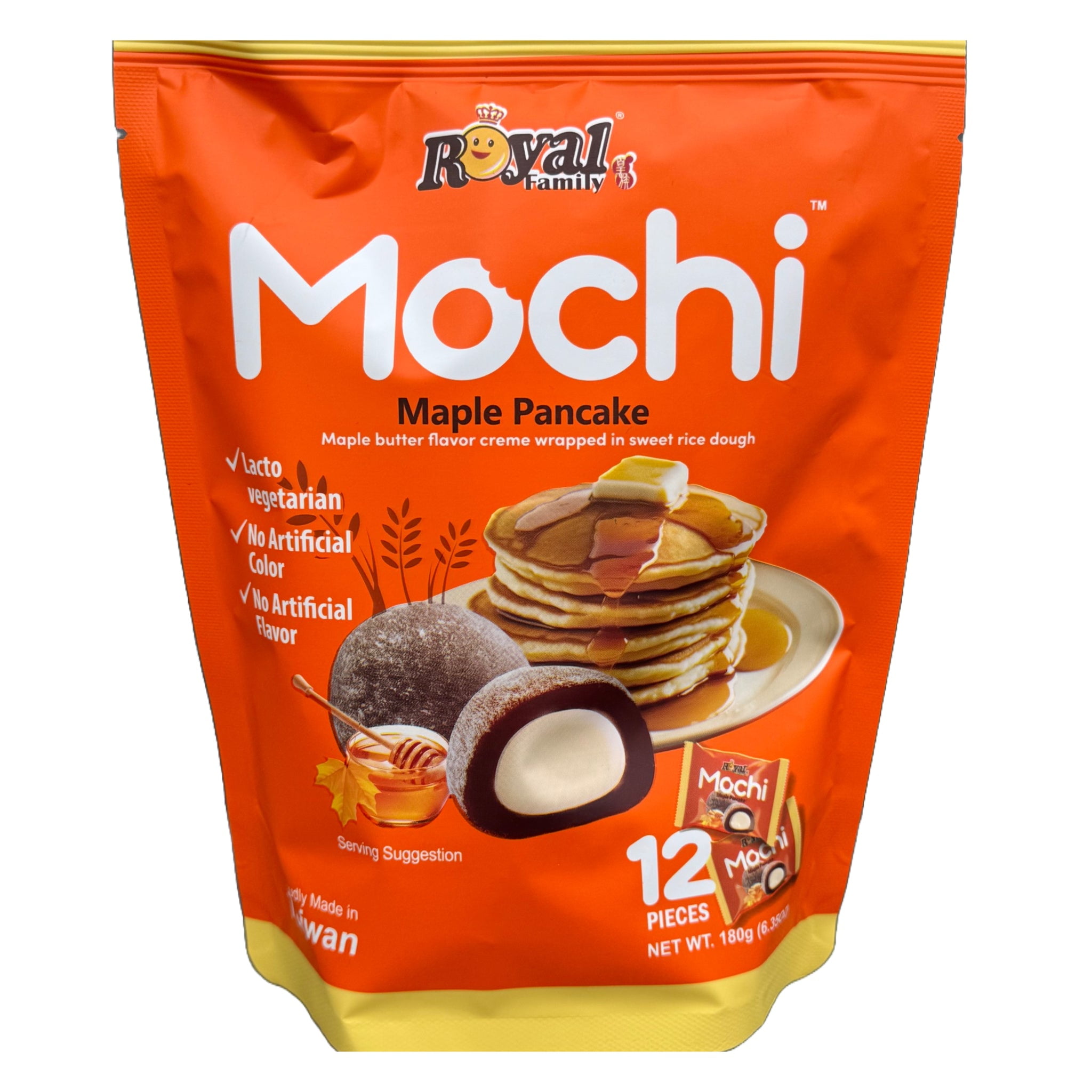 Royal Family Mochi- Matcha, Maple, Tiramisu or Strawberry (12 Piece p ...