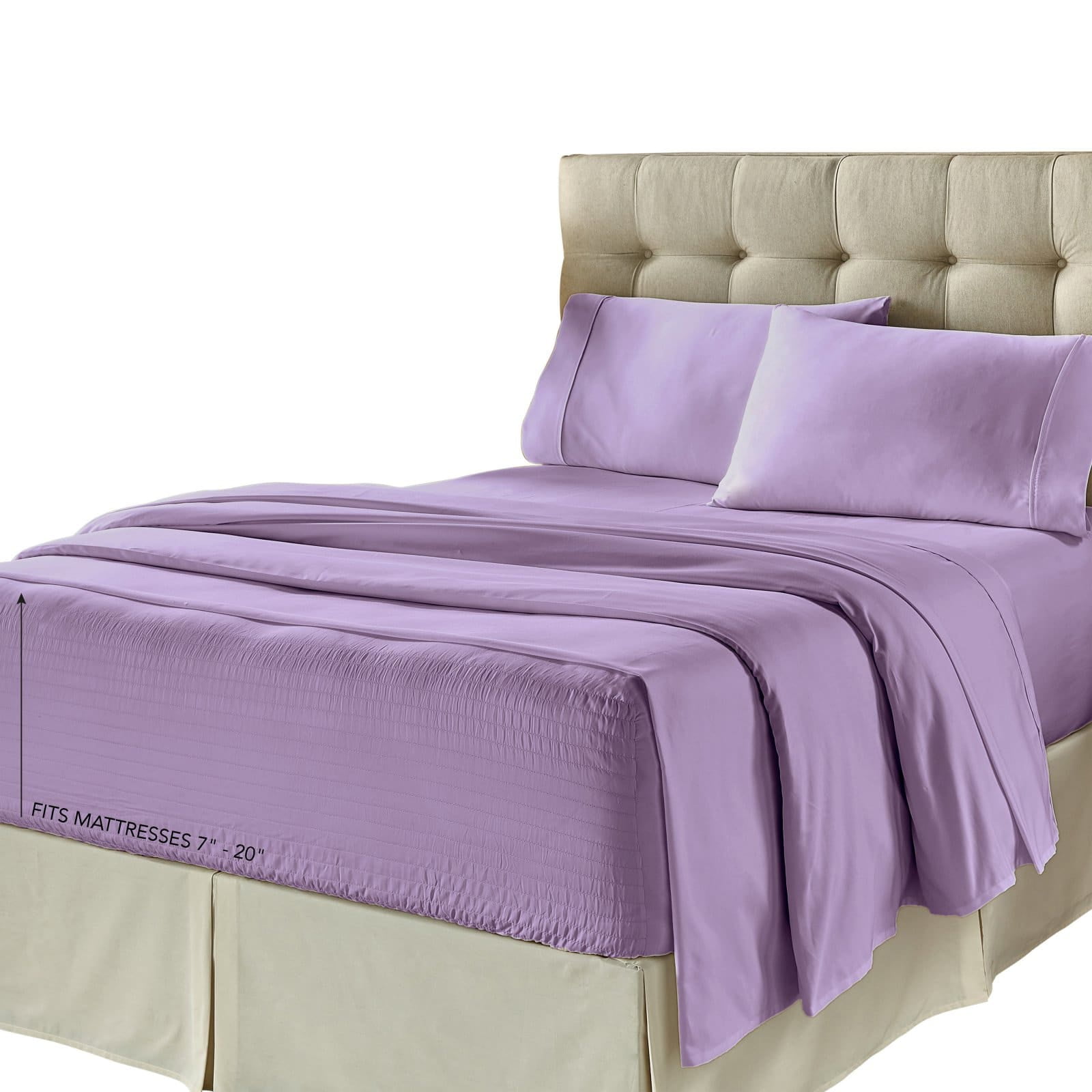 Royal Fit 500 Thread Count Sheet Set by Five Queens Court - Walmart.com