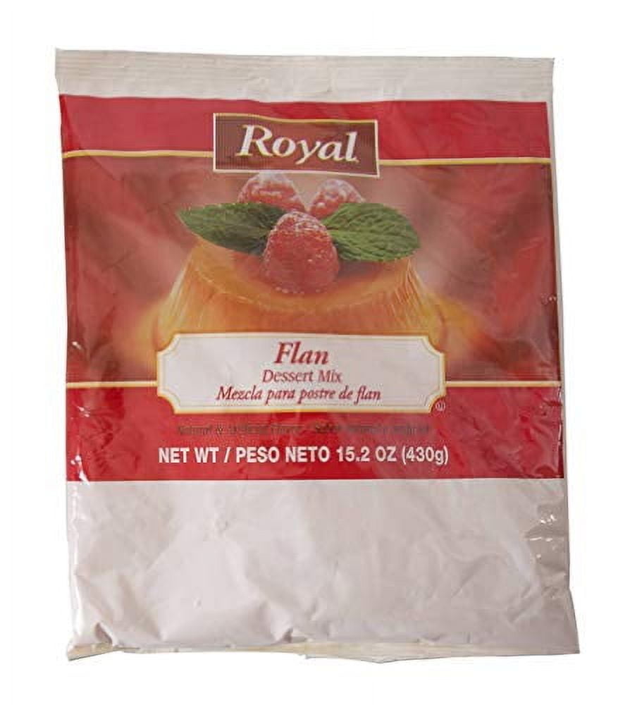 Royal Flan Dessert Mix, 15.2 oz - Case of 12 - Walmart.com