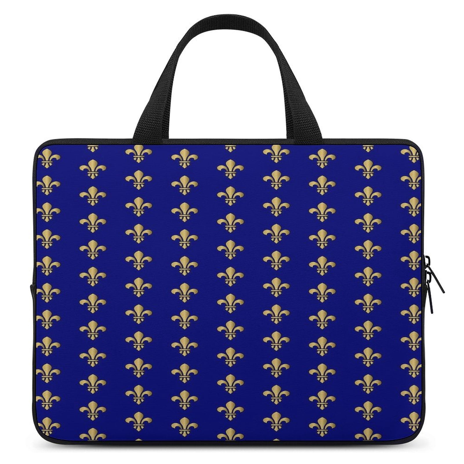 Royal Fleur De Lys Blue Laptop Bag Women Man 10 12 13 15 17 Inch Office ...