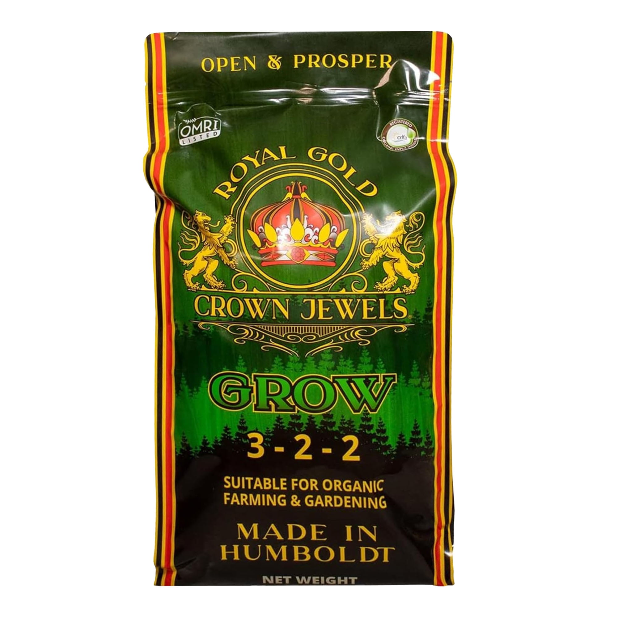 Royal Gold Crown Jewels Organic Grow 3-2-2 Dry Soluble Fertilizer for ...