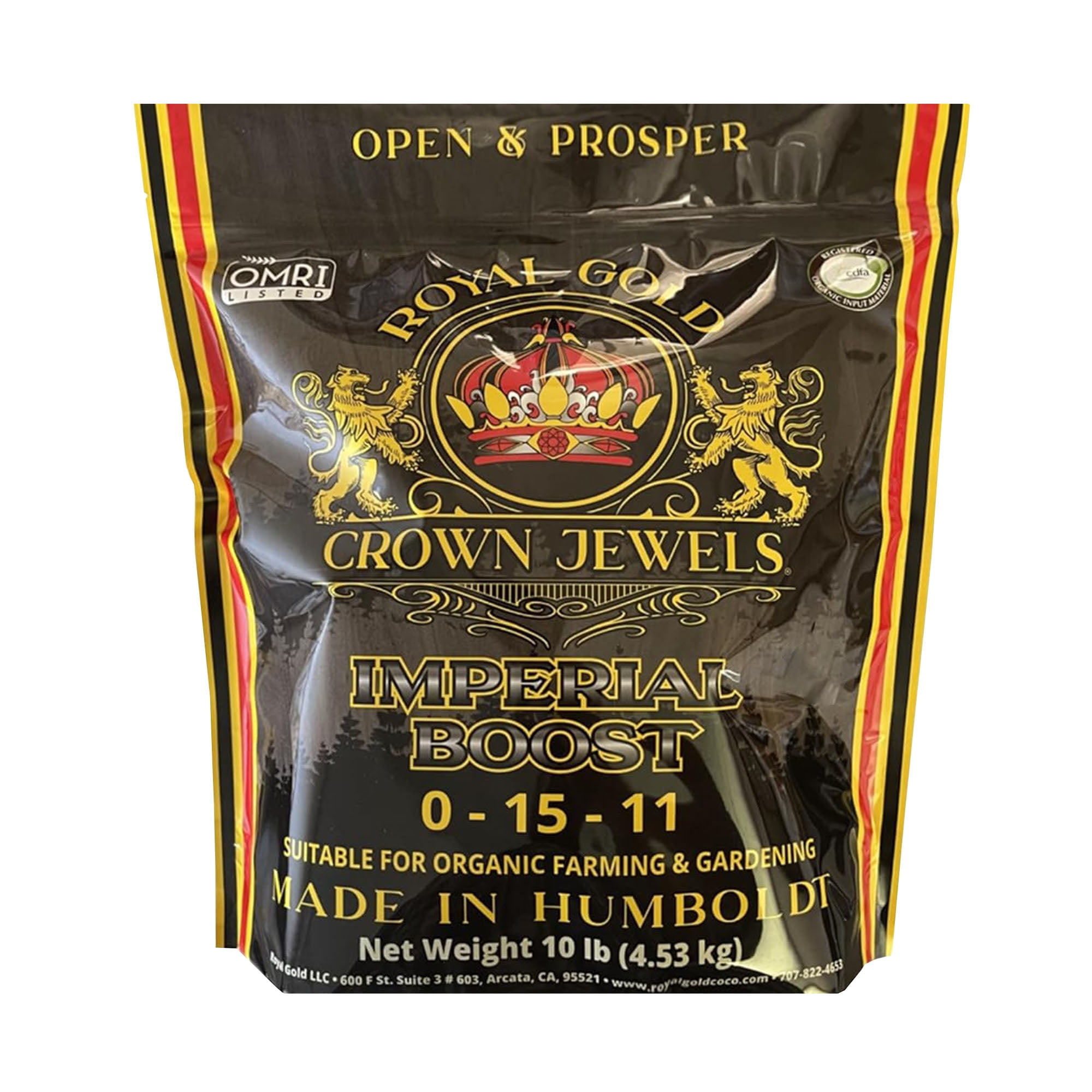 Royal Gold Crown Jewels Organic Imperial Boost 0-15-11 Dry Soluble ...