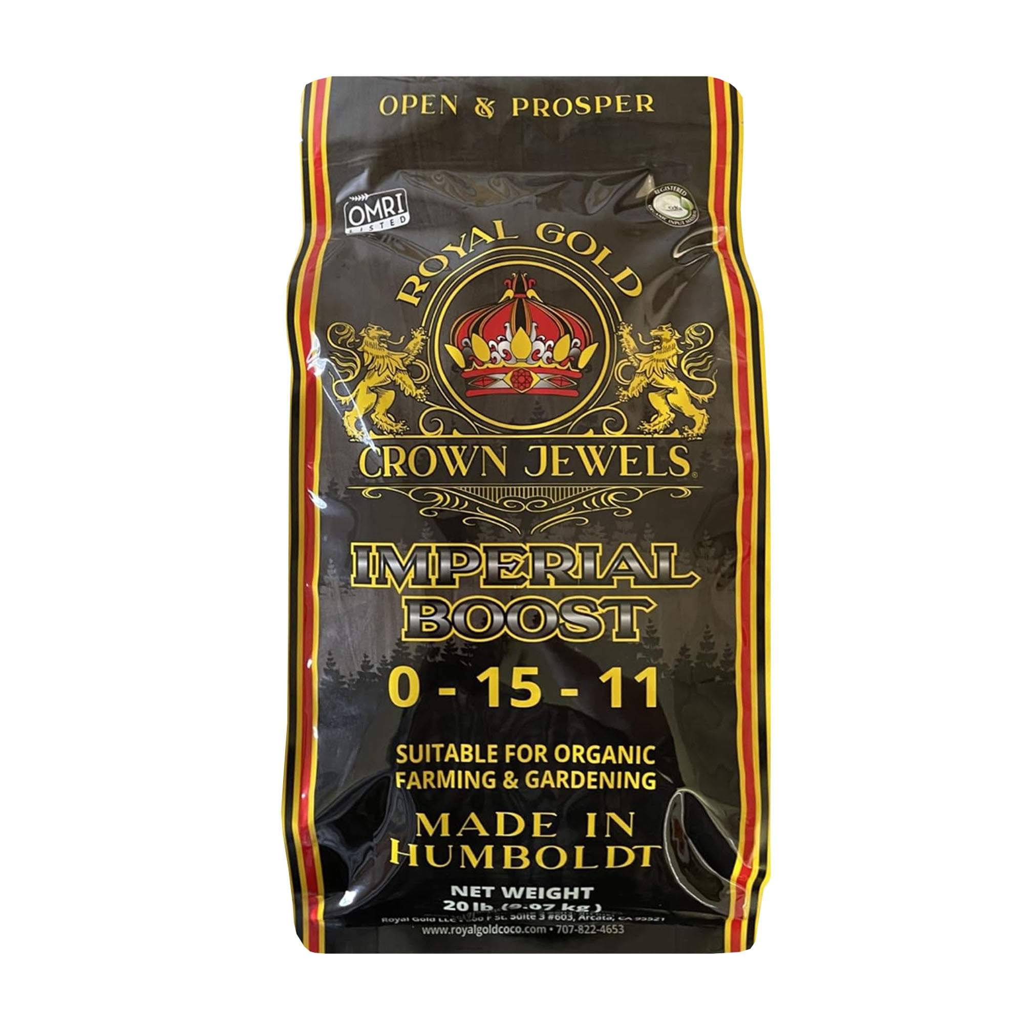 Royal Gold Crown Jewels Organic Imperial Boost 0-15-11 Dry Soluble ...