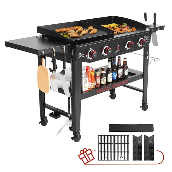 Grill Griddle Combo
